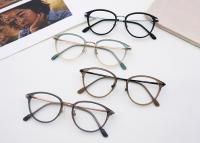 China Womens Titanium Safety Glasses Pure Titanium Acetate Eyeglasses for sale