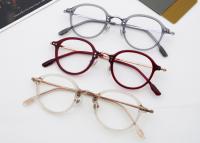 China Safety Designer Pure Titanium+Acetate Glasses Frames 88284 for sale