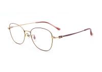 China Various Colors Elegant Pure Titanium Full Rim Glasses ZTO 3027 for sale