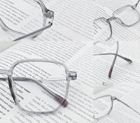 China Internet Celebrity Young Rectangle Full Frame ZTO 1002 Glasses for sale