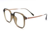 China Young Unisex Style Rectangle TR+Titanium Frame Glasses ZTO 1007 for sale