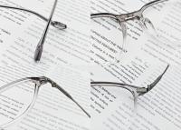 China Polygons TR+Beta Titanium Glasses Frame Adjustable Temple ZTO 1021 for sale