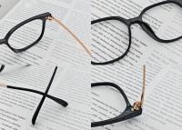 China Unisex Youth Style Square TR+Beta Titanium Eyeglasses ZTO 1024 for sale