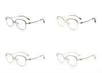 China ZTO 3029 Unisex Cat's Eye Full Frames Beta Titanium Adjustable Temple for sale