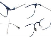 China 12G Rectangular Pure Titanium Glasses Personalized Design 88304 for sale