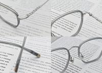 China 10G Pure Titanium Adjustable Temple Glasses For Comfort 88308 for sale