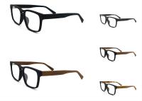 China 56-16-148 Vintage Rectangle Wood Grain Glasses Colorful 8189 for sale