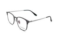 China Pure Titanium Aluminum Glasses Frame Clip-On Black Business Glasses for sale