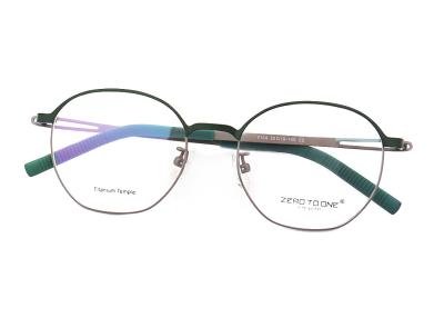 China Elliptic Titanium Glasses  Function ZTO 2104 Adjustable Temple for sale