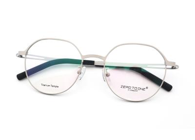 China ZTO 2125 Multi-color Fashion Full Frame Beta Titanium Glasses for sale
