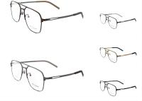 China 12G Elliptic Temple Adjustable Beta Titanium Glasses ZTO 2166 for sale