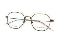 China Lightweight Multicolor Beta Titanium Round Eyeglasses Frame ZTO 9206 for sale