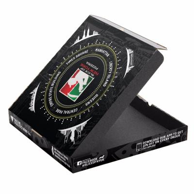 China Recycled Square Cardboard Gift Boxes Black Color Offset / Silk Screen Printing for sale
