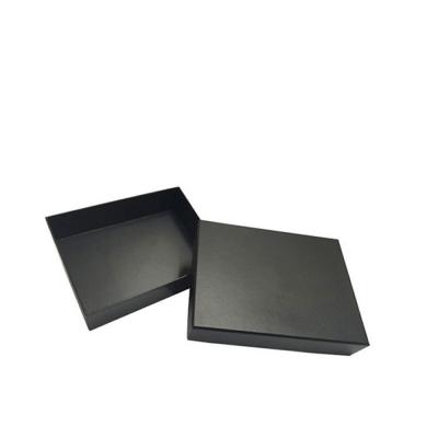 China Lightweight Corrugated Cardboard Box Customized Size Pure Black Color for sale