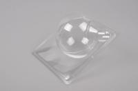 China Clear Doll Packing Boxes CMYK Litho Printing Color PP Rope / Ribbon Handle for sale