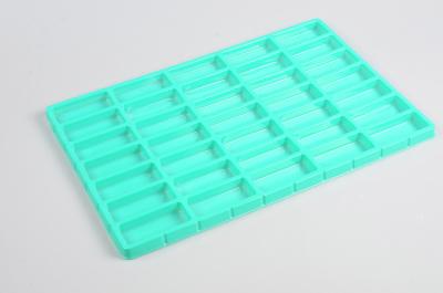 China Disposable Frozen Food Packaging Boxes Green Color BV Certification for sale