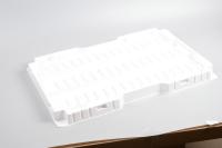 China White PET / PVC Frozen Food Packaging Boxes Environmentally Friendly for sale