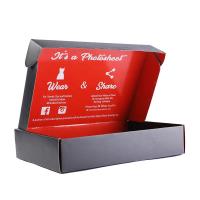 China Wear Resistance Apparel Packaging Boxes Foldable Design Custom Color for sale