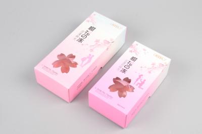 China Single Open Type Collapsible Gift Boxes Pantone Color Spot UV Finishing for sale