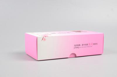 China Pink Color Collapsible Gift Boxes Eco Friendly Material 150 * 100 * 170MM for sale