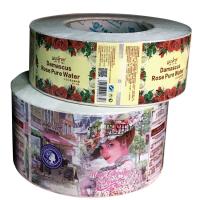 China Self Adhesive Personalised Sticky Labels Vinyl Material Glossy Lamination for sale