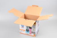 China Paper Packaging Of Electronic Goods Handmaking Square Shape CMYK Color for sale