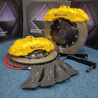 China Monoblock Forged Modified Car Brake Calipers 18Z 6 Pistons With Stainless Steel Hoses for sale