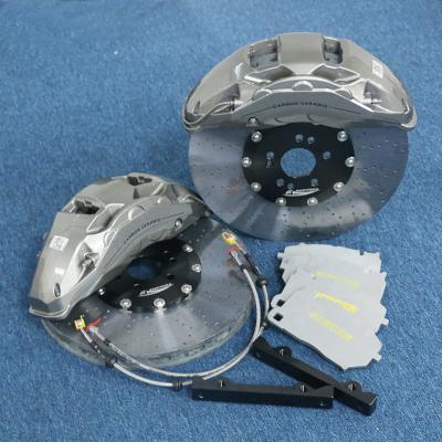 China Drilled Carbon Ceramic Automotive Caliper for sale