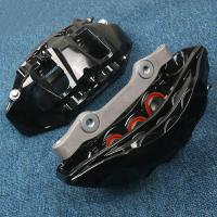China 8N Modified Black 6 Pot Audi Calipers For Car Brakes 18 To 21 Inches Wheel for sale