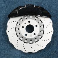 China Drilled Brake Rotor Modified Brake Caliper Audi Aluminum Alloy for sale
