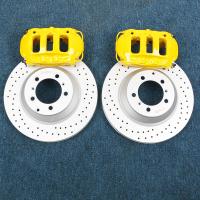 China Porsche Panamera Rear Brake Calipers Modified Kits 380mm Brake Discs for sale
