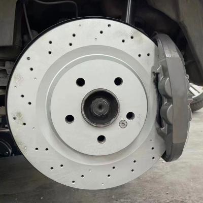 China 1 Pot Modified Mercedes Brake Caliper 345mm 355mm 370mm for sale