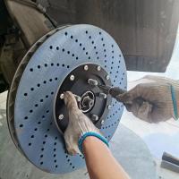 China 420x36mm Rear Calipers For Car Brakes High Carbon Material Anti Shake for sale