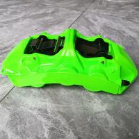 China Monoblock Kia K5 Brake Caliper 6 Piston Calipers Green Color for sale