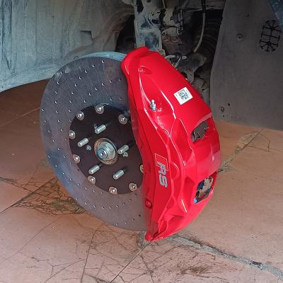China Car Modification 10 Piston Brake Calipers Carbon Ceramic Discs For Honda UR-V for sale