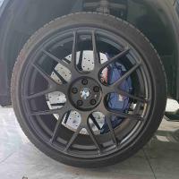 China Aluminum BMW X5 Brake Caliper Big Size 10 Piston Calipers 420mm Carbon Ceramic Discs for sale