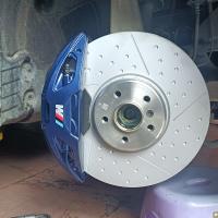 China 4 Piston Blue 348mm Discs Car Brake Calipers Fit For BMW 3 Series for sale