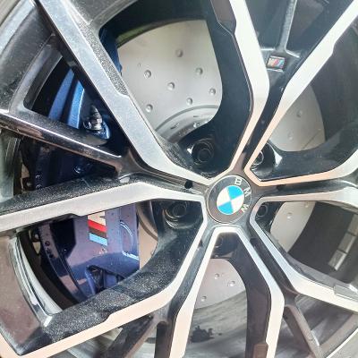 China 4 Piston BMW 3 Series Brake Calipers R18 Inch Wheels With 348MM Discs for sale