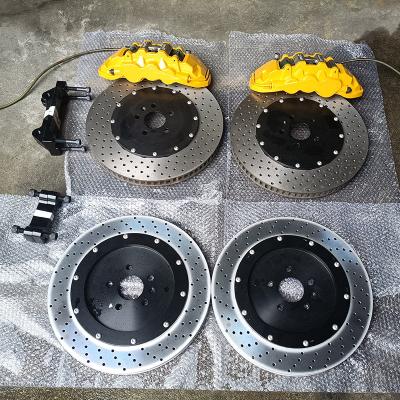 China Yellow Painted Color BMW 740Li Car Brake Calipers 380MM Big Rotors for sale