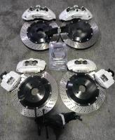 China R20 Rim Size 6pot Car Brake Caliper Kits For Toyota Alphard / Brembo V6 for sale