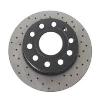 China OE 95535140251 Titanium Alloy Car Brake Disc Size 350*34MM Semi Metal Dustless for sale