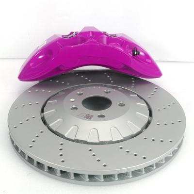 China Heat Dissipation Brake Caliper Cross-Drilled Design Street Sport Racing Pads For Audi TT for sale