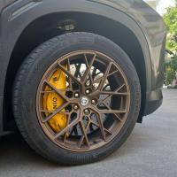 China 10 Pots Brake Caliper High Carbon Steel Discs Monoblock Light Weight Modified For BMW X5 for sale