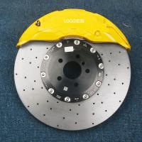 China 10 Pots Brake Caliper High Carbon Steel Discs Monoblock Light Weight Modified For BMW X5 for sale