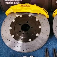 China Excellent Dust Resistance 10 Pots Brake Caliper For Audi Q7 with Customized Rotors for sale