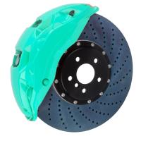 China Cross-Drilled Rotors Style Brake Calipers for Improved Heat Dissipation for sale