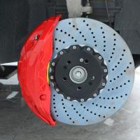 China Cross-Drilled Rotors Style Brake Calipers for Improved Heat Dissipation for sale