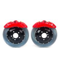 China Refit Racing Brake Pads 6-Pot V6 Auto Bake Caliper Big Brake Kit  For 19 Inch Wheels 355-380mm Dish BMW X1 X2 X3 i3 for sale