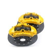 China Hot Sale Auto Brake System 6 Piston GT350 Caliper Big Brake Kit 355-380MM For Benz BMW for sale