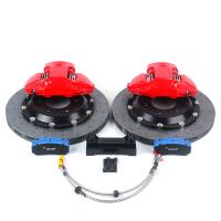 China 9N Red 380-400mm Brake Disc Auto Parts and Spares 19-20 inch 6-Piston Brake Caliper Rear Wheel for sale